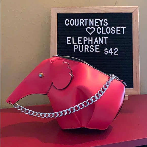 Bags | Elephant Purse | Poshmark